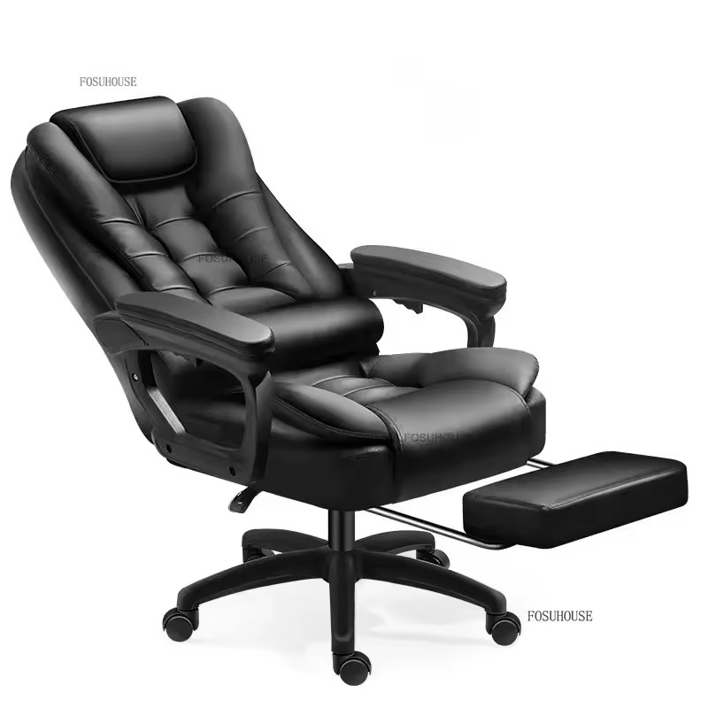 Puffy Leather Office Chair - Primo Shop - Furniture Shop in Kenya