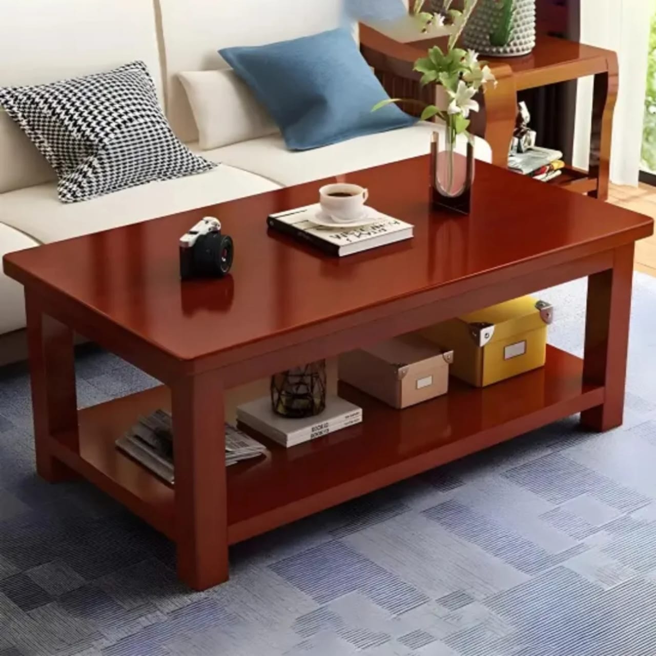 Smooth Handcrafted Coffee Table - Primo Shop-Furniture Shop in Kenya
