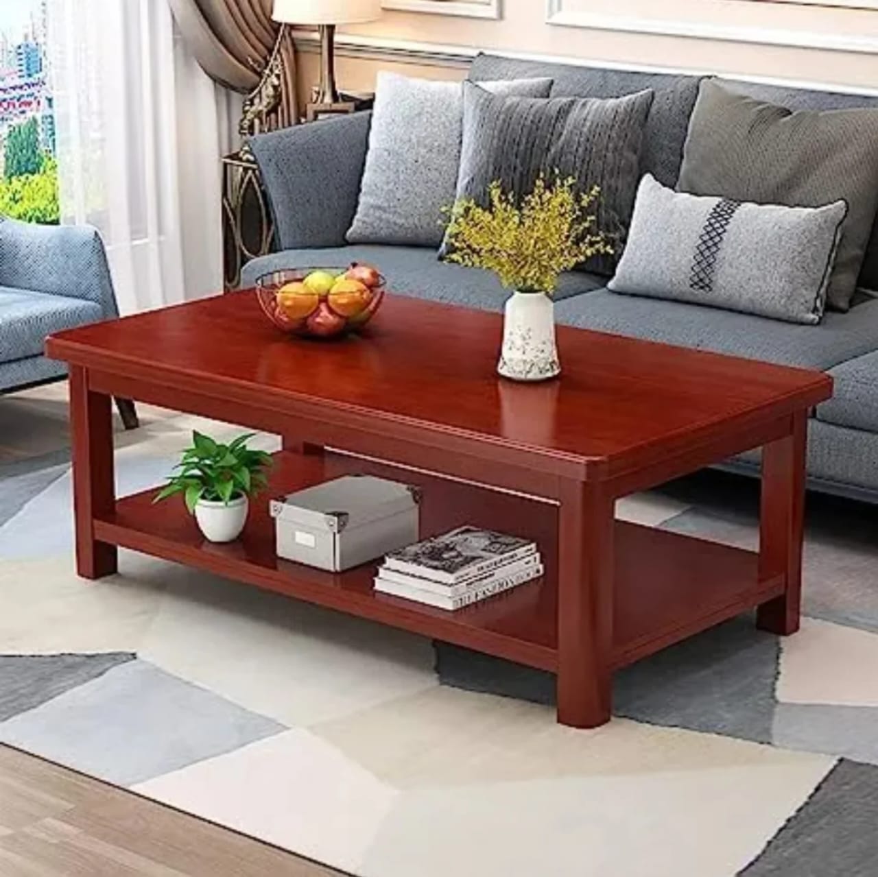 Smooth Handcrafted Coffee Table - Primo Shop-Furniture Shop in Kenya