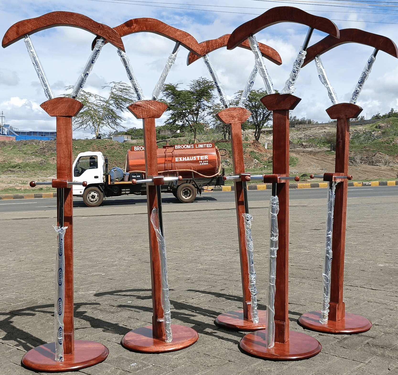 Mahogany Profile Coat Hanger - Primo Shop - Furniture Shop in Kenya