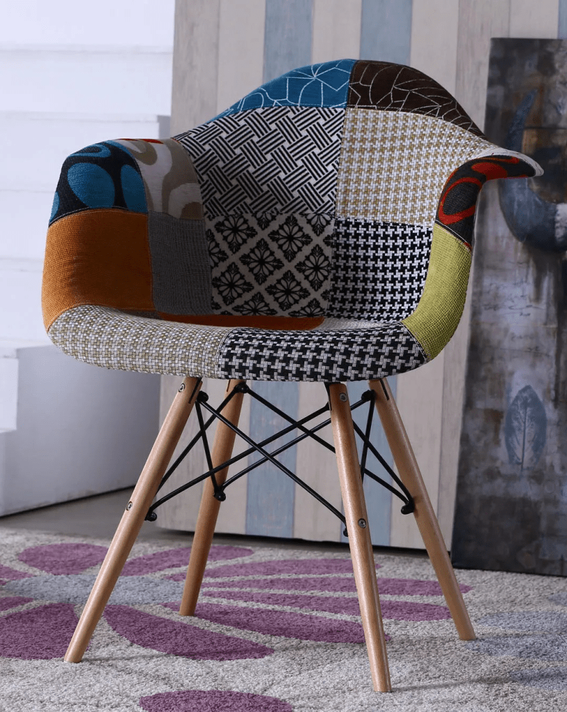 Patchwork Home Dining Chair - Primo Shop - Furniture Shop in Kenya