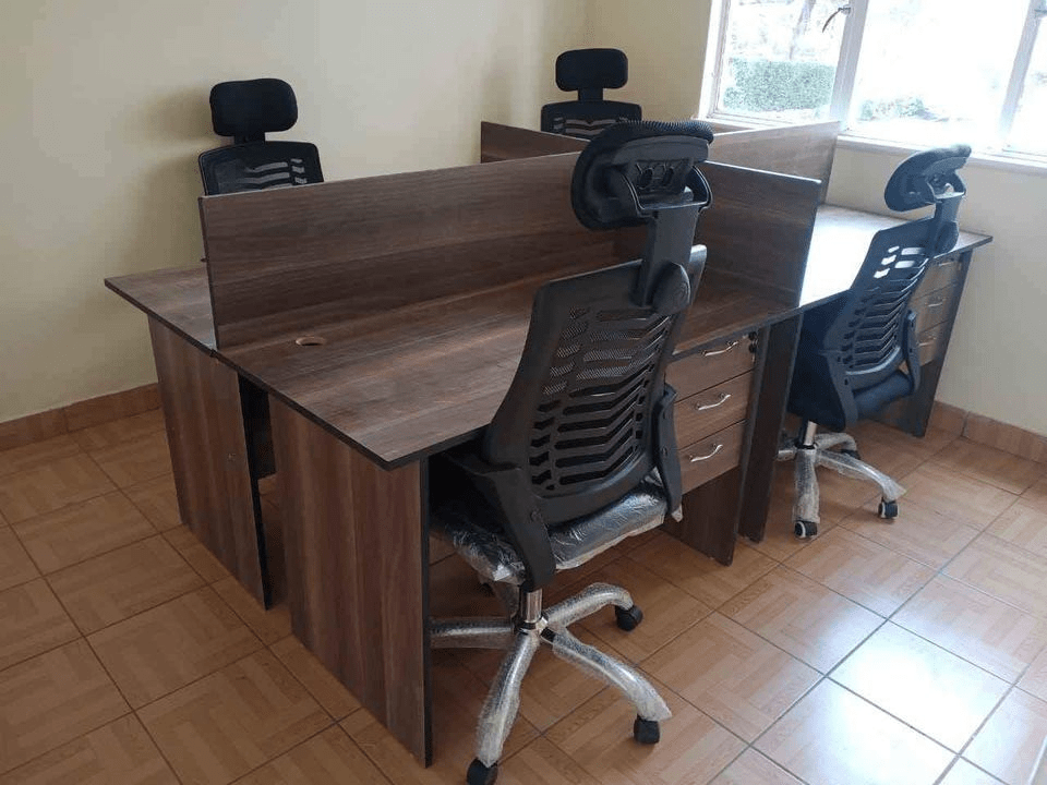Two Seater Office Workstation - Primo Shop - Furniture Shop in Kenya