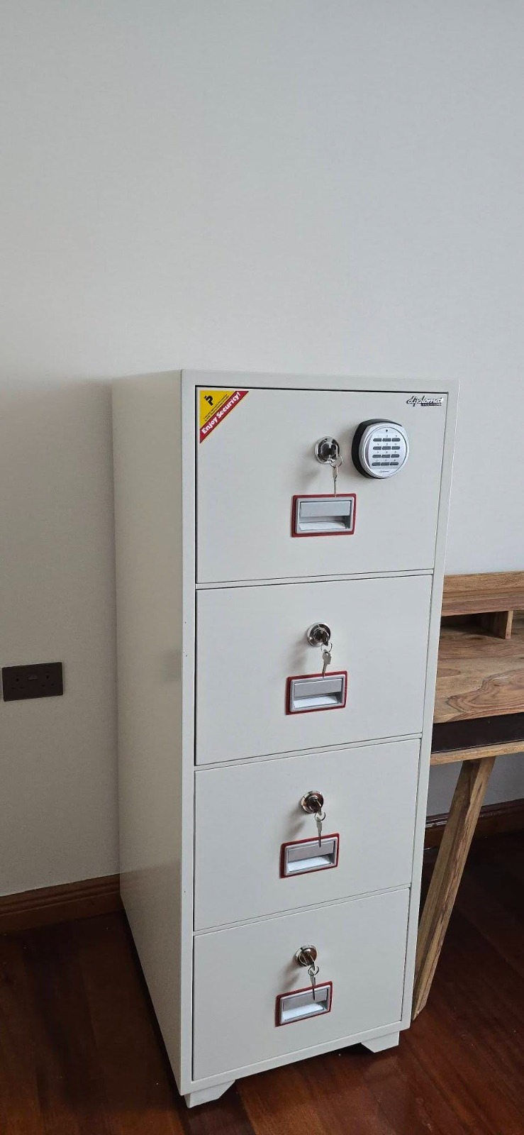 Topsec 4Drawer Fireproof Safe - Primo Shop - Furniture Shop in Kenya