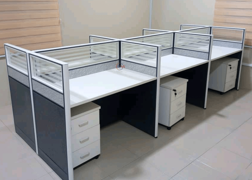 Office Workstation For Six - Primo Shop - Furniture Shop in Kenya