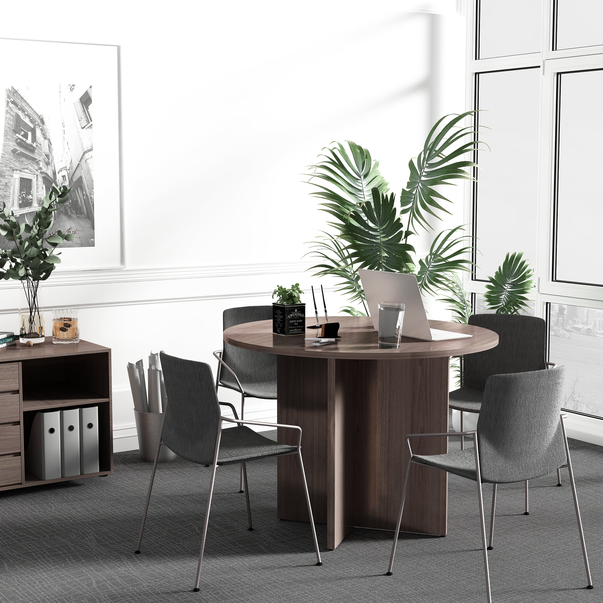 1.2 Meters Round Conference Table - Primo Shop Furniture Shop in Kenya
