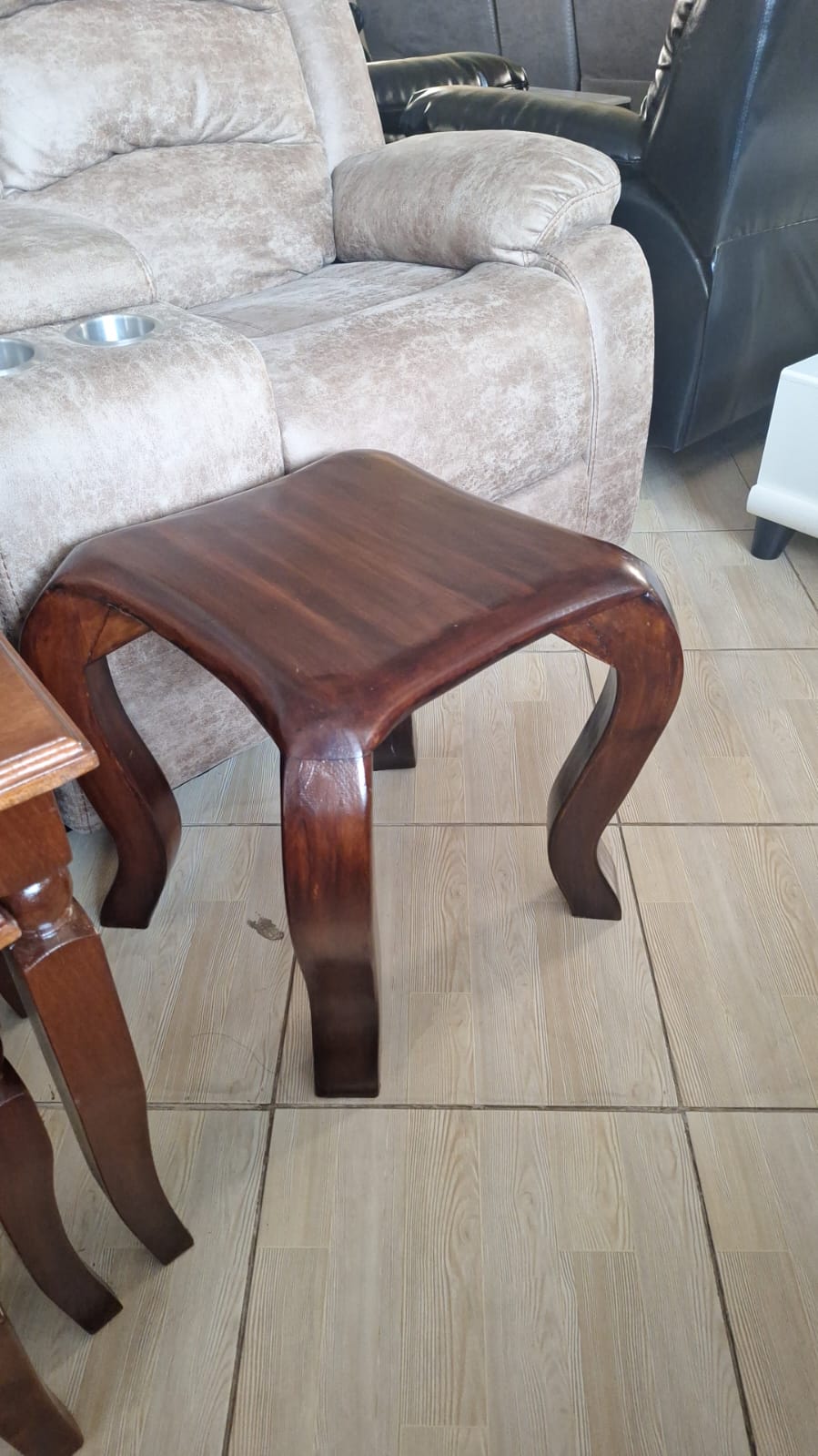 Queens Legs Coffee Stool - Primo Shop Furniture Shop in Kenya