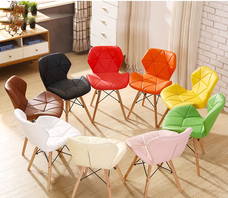 Pink Eames Leather Padded Home Chair - Primo Shop Furniture Shop in Kenya