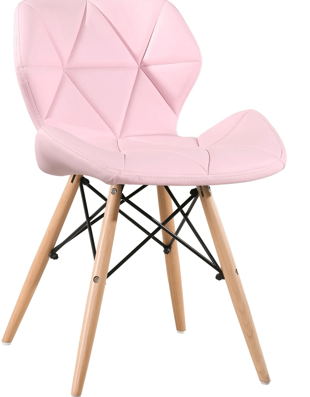 Pink Eames Leather Padded Home Chair - Primo Shop Furniture Shop in Kenya