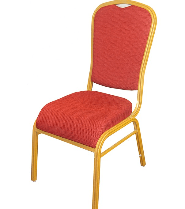 Maroon Upholstered Stackable Event Chair - Primo Shop Furniture Shop in KE