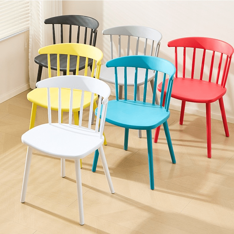 White Stackable Plastic Home Chair - Primo Shop Furniture Shop in Kenya